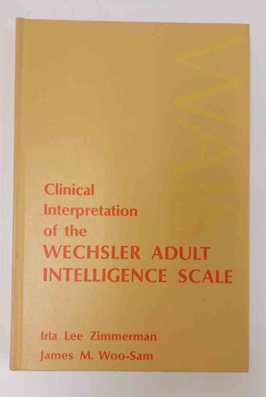 Book: Clinical Interpretation of the Wechsler Adult Intelligence Scale ...
