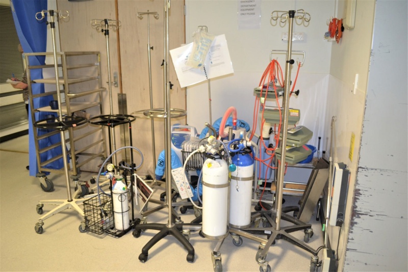 Interior: Equipment Storage Area; Margot Way, CALHN Health Museum; 2022 ...