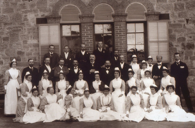 Multimedia: Photographic slides related to Old RAH Groups of Staff. 4 ...