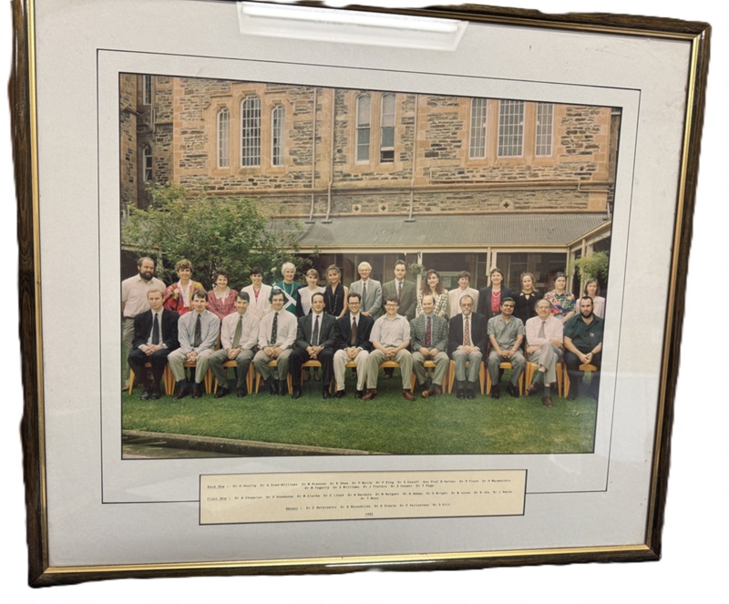 Display Purposes: Framed Photograph of Glenside Hospital Medical Staff ...