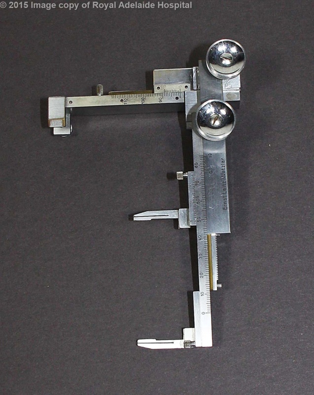 Pathology: Microscope Stage Measuring Calipers; Ca 1960; AR#3261 | eHive