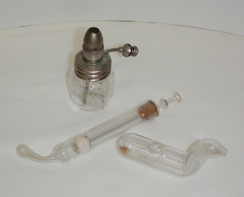 Glass: Inhaler and Dispenser; Ca 1910; AR#9046 | eHive