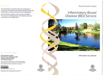 Document: Inflammatory Bowel Disease (IBD) Service Brochure; October ...