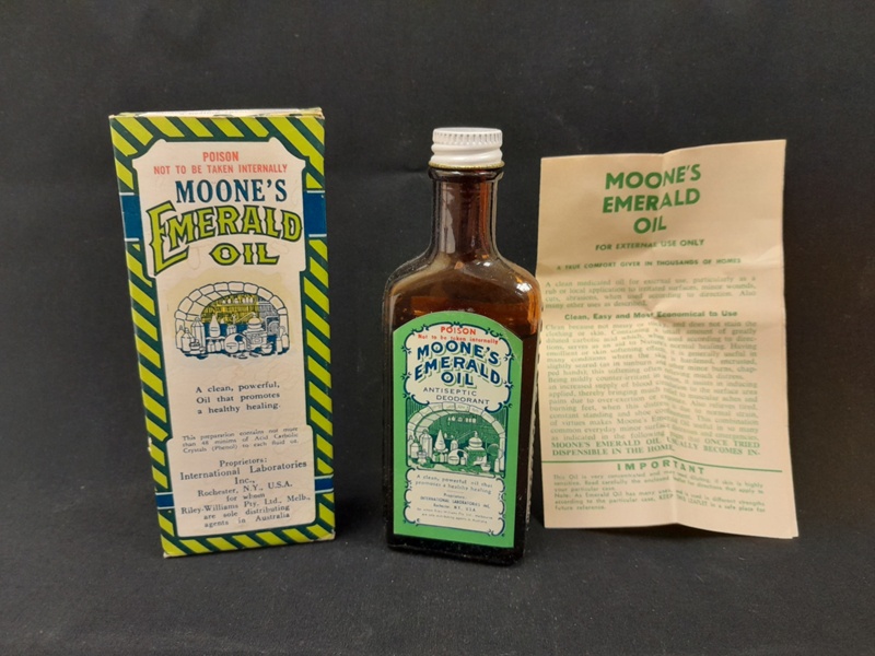 Chemical: Moone's Emerald Oil; Before 1964; AR#13555 | eHive