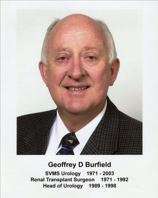 Doctors: Mr Geoffrey Burfield, Surgeon; Ca 2003; AR#11611 | eHive