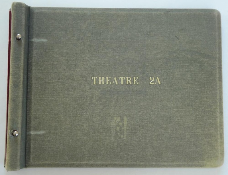 Book: Theatre Register Book; 1966; AR#8402 | eHive