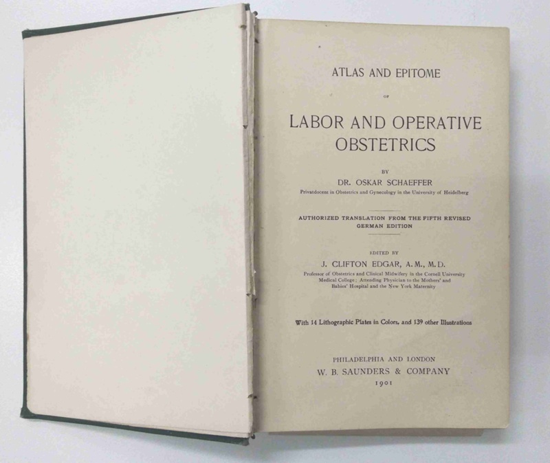 Book: Labor and Operative Obstetrics; 1901; AR#11346 | eHive