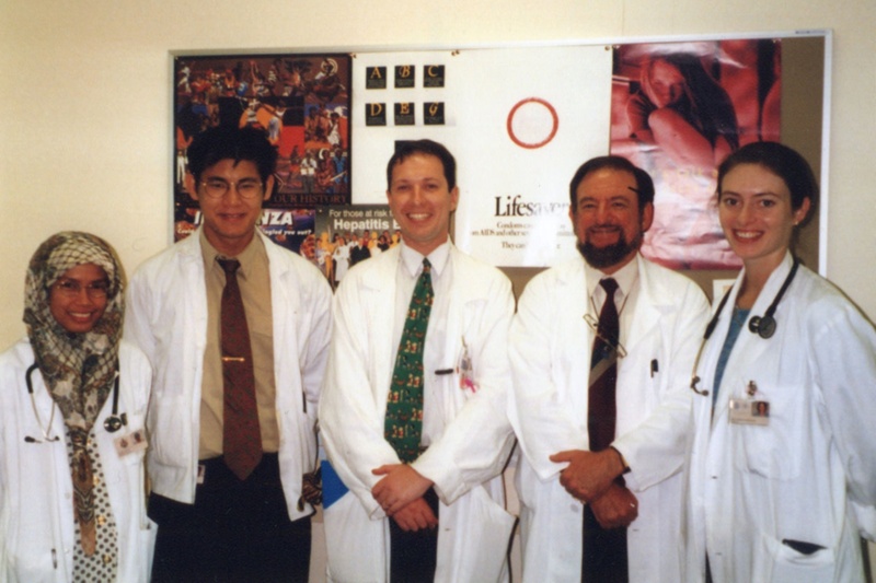 Doctors: Dr Ross Philpot with four Interns/RMOs; Ca 1990s-2000s; AR ...