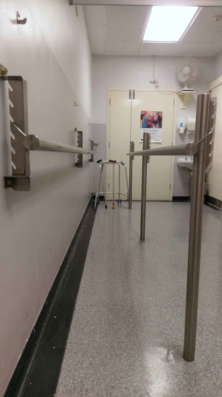 Interior: Prosthetic and Orthotics Exercise Room; 2017; AR#6687 | eHive