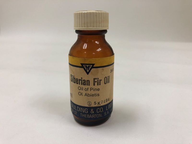 Chemical: Siberian Fir Oil; F H Faulding & Co Ltd; After 1964; AR#13570 ...