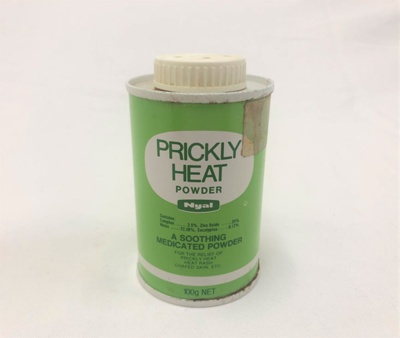 Chemical: Prickly Heat Powder; Nyal Company; Mid to Late 20th Century ...