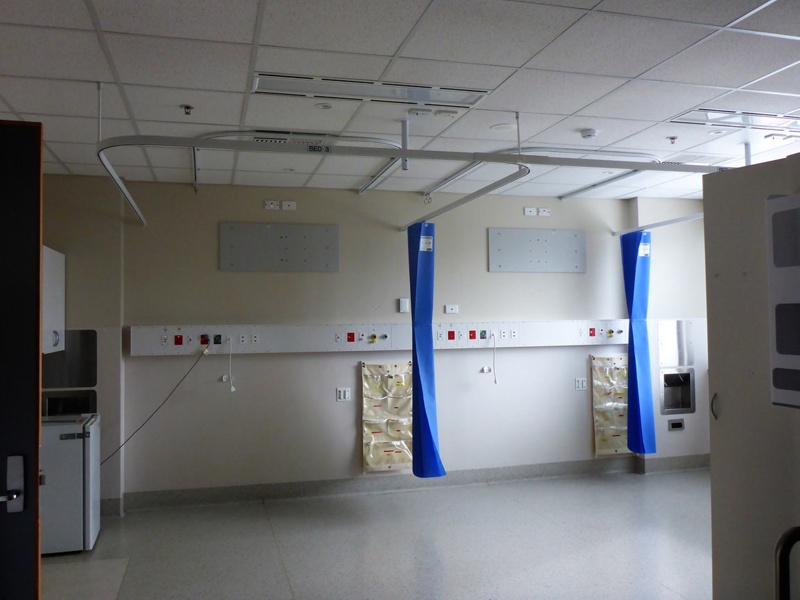 Interior: Ward Room, Ward C8, Renal and Transplant Ward; 2017; AR#6390 ...