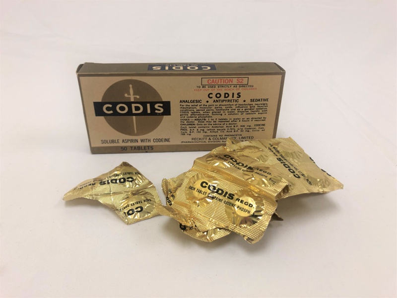 Chemical: Codis - Soluble Aspirin with Codeine; Reckitt & Colman Pty ...