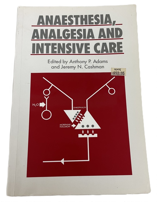 Book: Anaesthesia, Analgesia and Intensive Care; 1991; AR#18912 | eHive