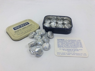 Chemical: Sucrets - Antiseptic Throat Lozenges; Merck Sharp & Dohme ...