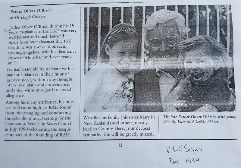 Document: Biography information regarding Oliver O'Brien; AR#7090 | eHive