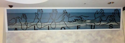 Interior: Welcome sign, Royal Adelaide Hospital Foyer; 2017; AR#6410 ...