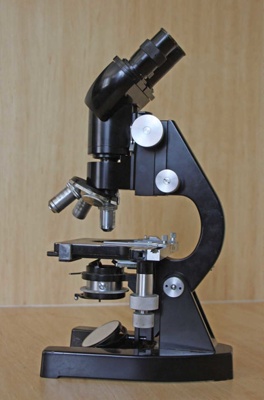Microscope: Leitz Binocular Microscope; 1951-1953; AR#4818 | eHive