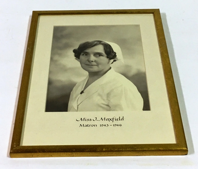 Nurse: Matron Jessie Maxfield; Ca 1960; AR#3456 | eHive