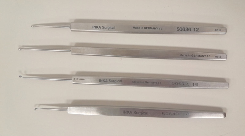 Instruments: Spuds and Curettes; INKA; Ca 2000s; AR#13232 | eHive