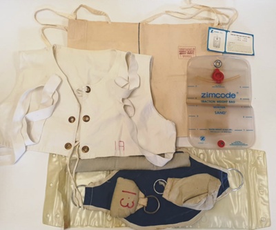 Equipment: Weights and Swings for a Hamilton Russell Traction; Ca 1970 ...