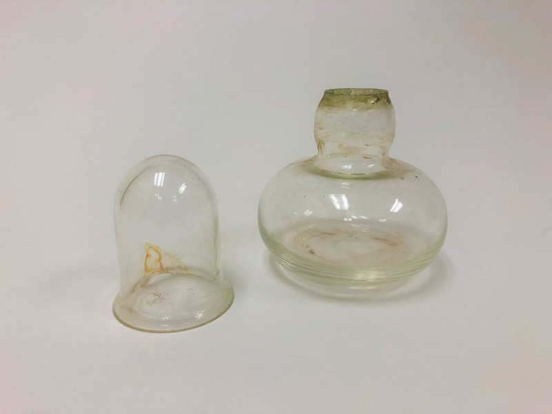 Equipment: Two Glass Receptacles; AR#12382 | eHive