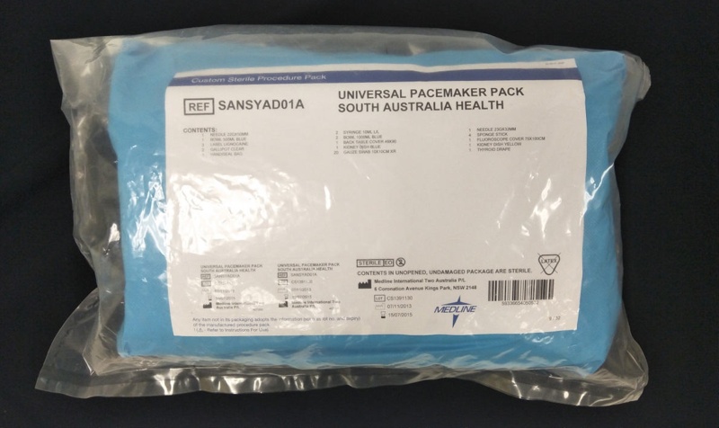 Equipment: Universal Pacemaker Pack; 07/11/2013; AR#2276 | eHive