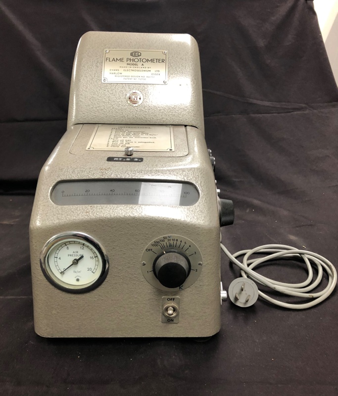 Equipment: EEL Flame Photometer; ca 1967 ; AR#14801 | eHive