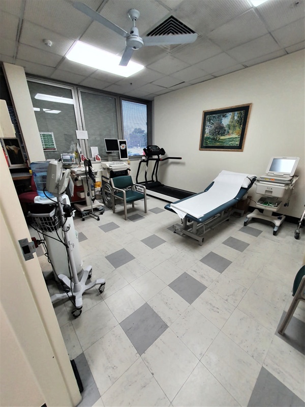 Interior: ECG Department Large Treatment Room; 2022; AR#13433 | eHive