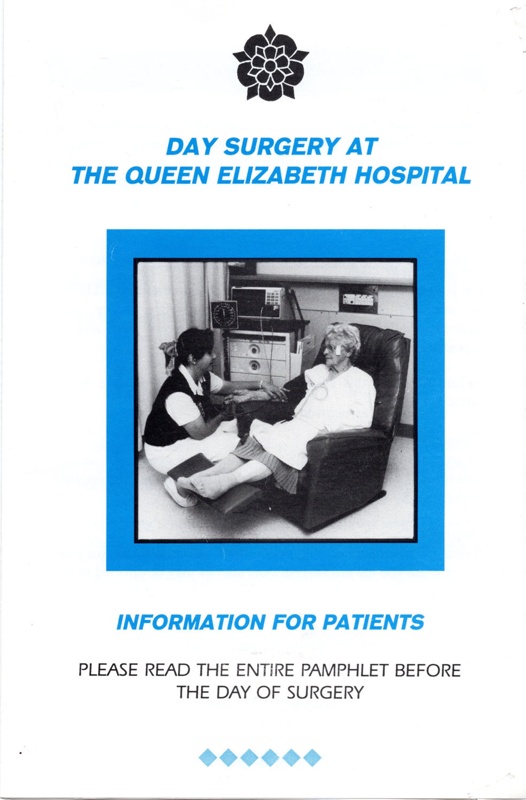 Brochure: Day Surgery at The Queen Elizabeth Hospital - Information for ...