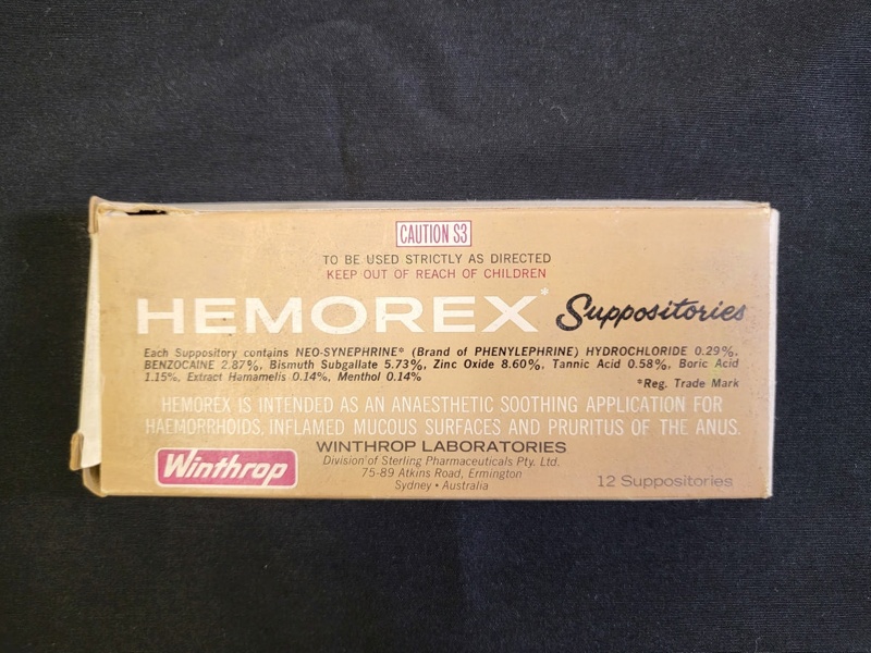 Chemicals: Hemorex; Ca 1960s; AR#13711 | eHive
