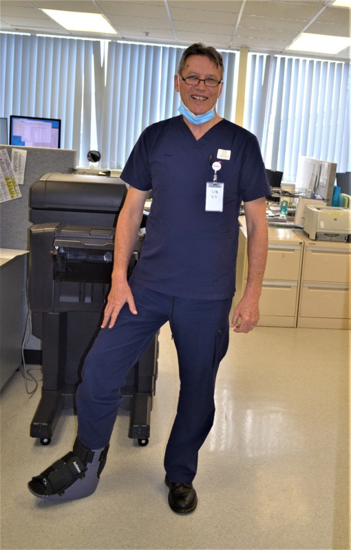 Nurse: Chris McCaskill; Margot Way, CALHN Health Museum; 2022; AR#13850 ...