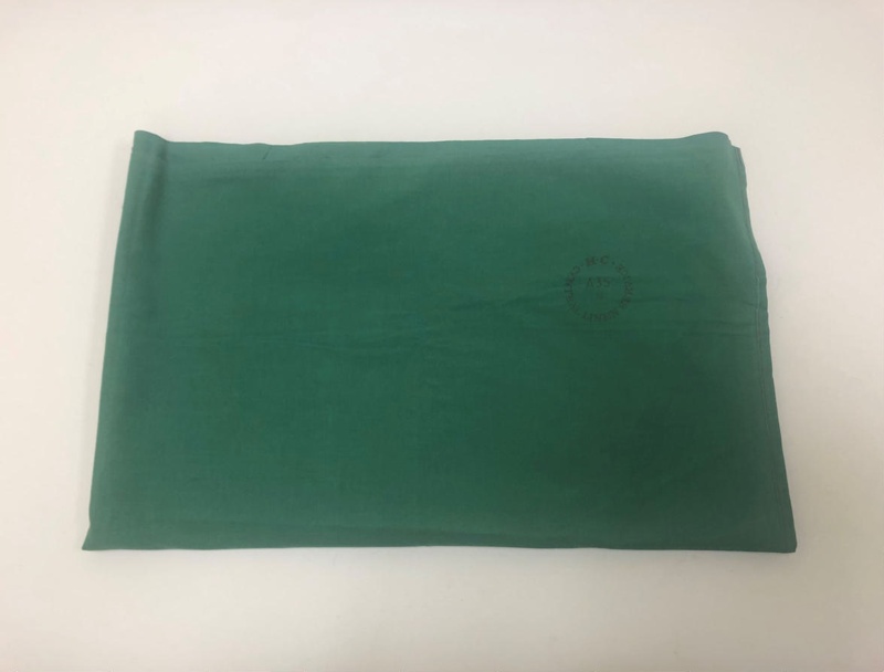 Equipment: Green Surgical Linen Sheet; 1980s-1990s; AR#12749 | eHive