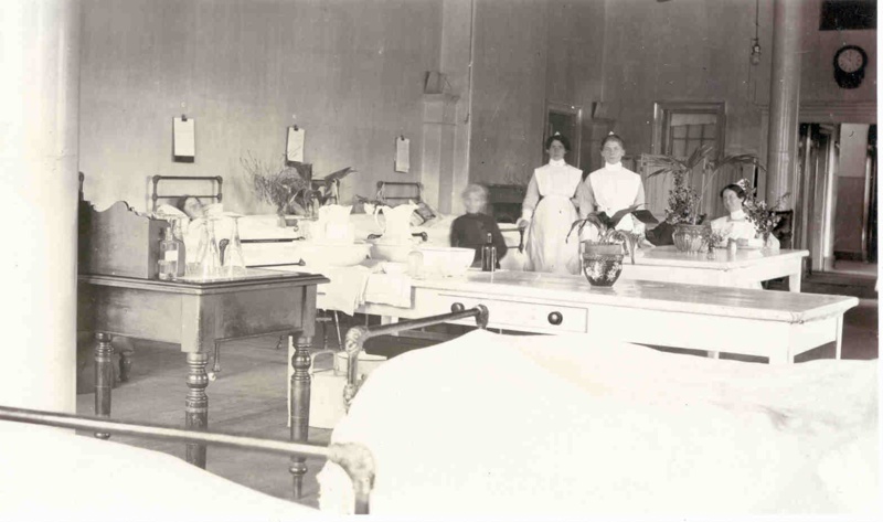 Interiors: Female Ward; Ca 1914; 2.109 | eHive