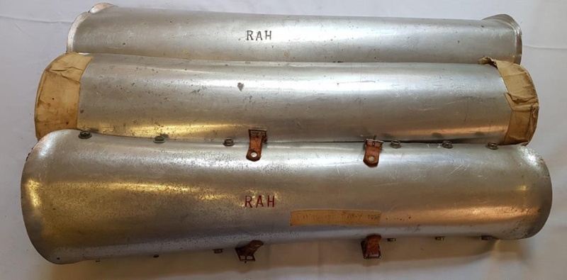 Equipment: Metal Leg Splints; Ca 1950; AR#9906 | eHive