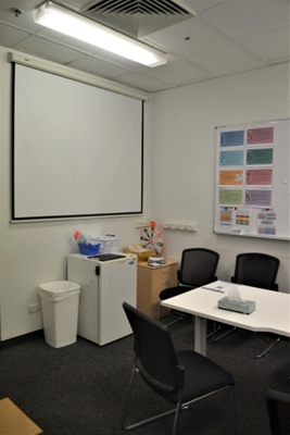 Interior: Emergency Department Tutorial Room 1 & Huddle Room; Margot ...