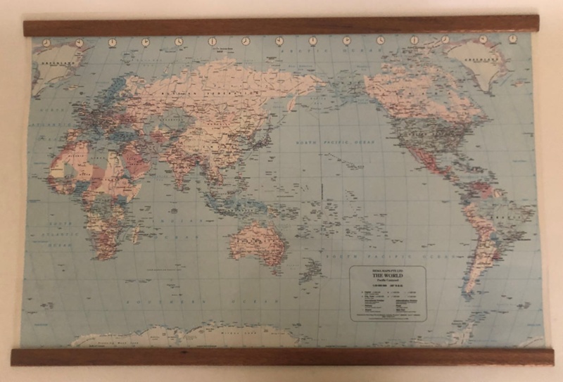 Map: World Map; 1998; AR#12997 | eHive