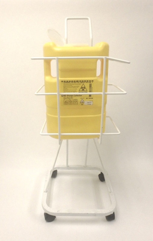 Equipment: Sharps Collector and Trolley; Ca 2021; AR#12203 | eHive