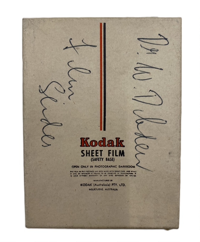 Equipment: Sheet Film ; Ca 1943; AR#18857 | eHive