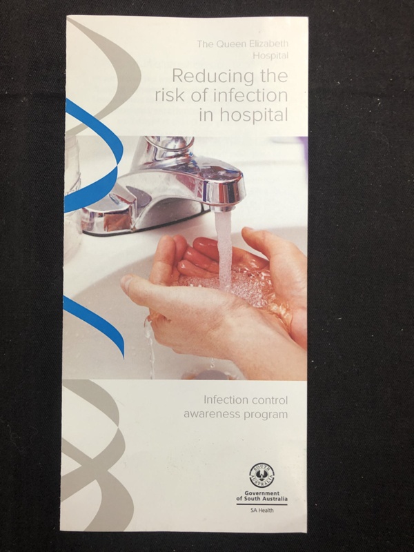 Document: 'Reducing the risk of infection in hospital'; 2012; AR#15170 ...