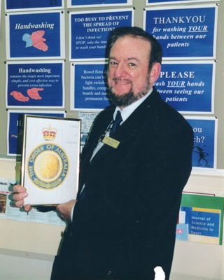 Doctors: Dr Ross Philpot with Order of Australia Certificate; Ca 2003 ...