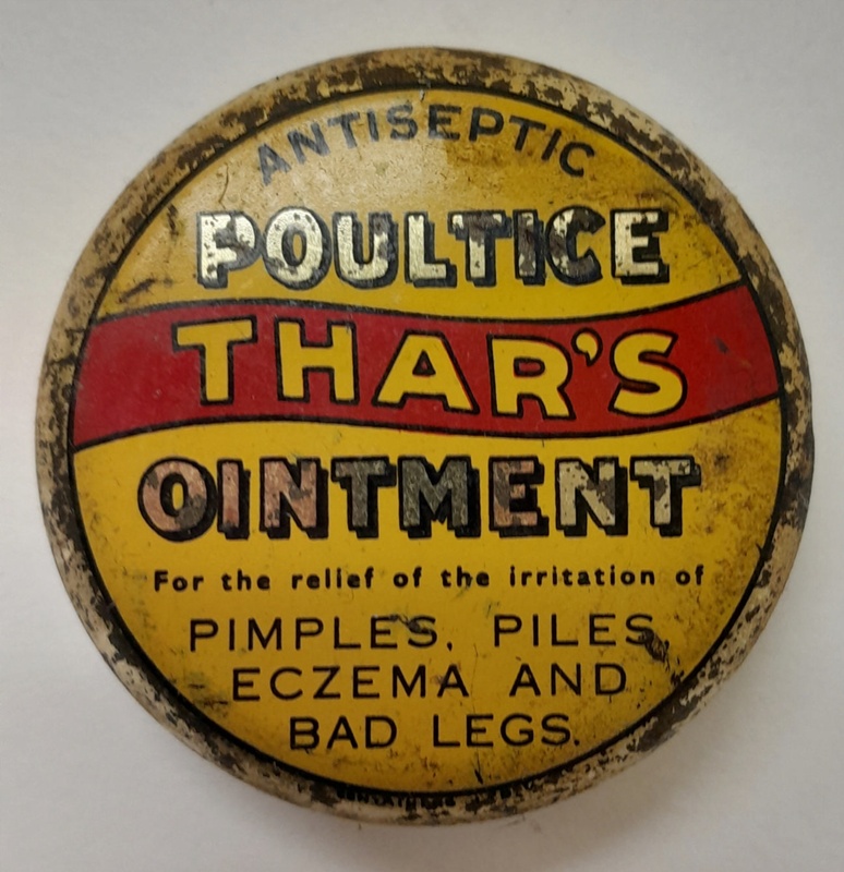 Chemical: Thar's Ointment; Thar Chemical Co Pty Ltd; 20th Century; AR ...