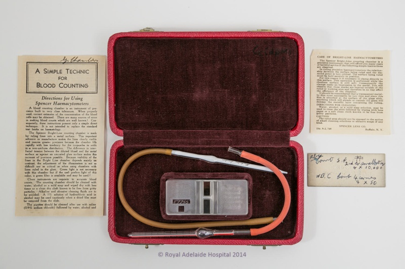Pathology: Spencer Bright-Line Haemocytometer; Ca 1930; AR#12 | eHive