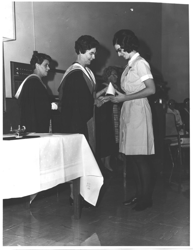 Nurse: Royal Adelaide Hospital 'Capping Ceremony'; 1969; 4.1B.147 | eHive