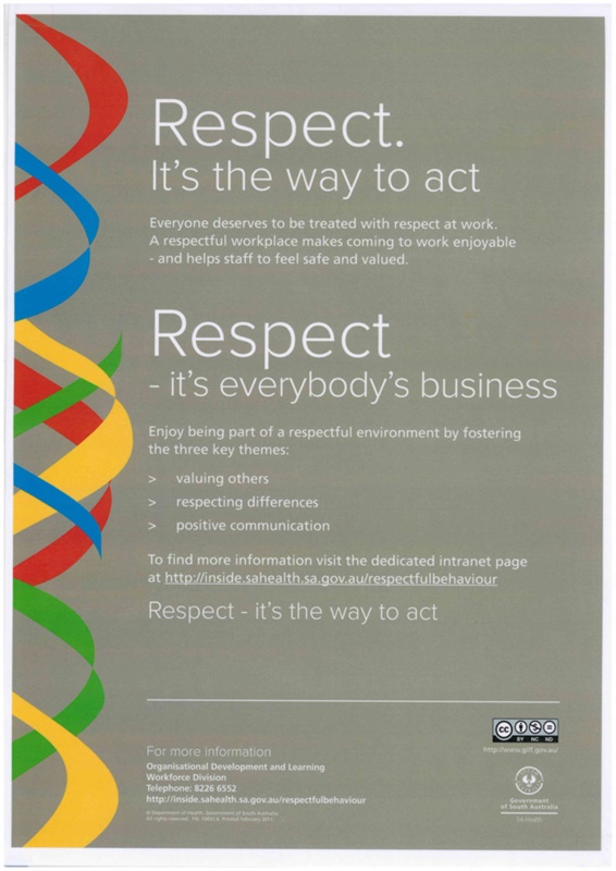 Sign: Respect; 2011; AR#14018 | eHive