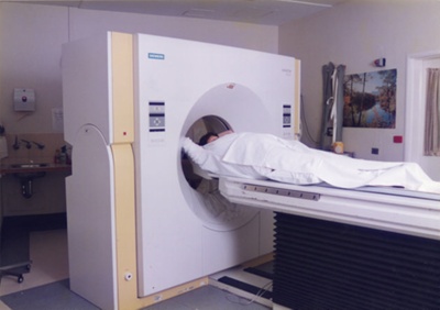 Interior: Medical Imaging CT Scanner; Ca 1980s-1990s; AR#13258 | eHive