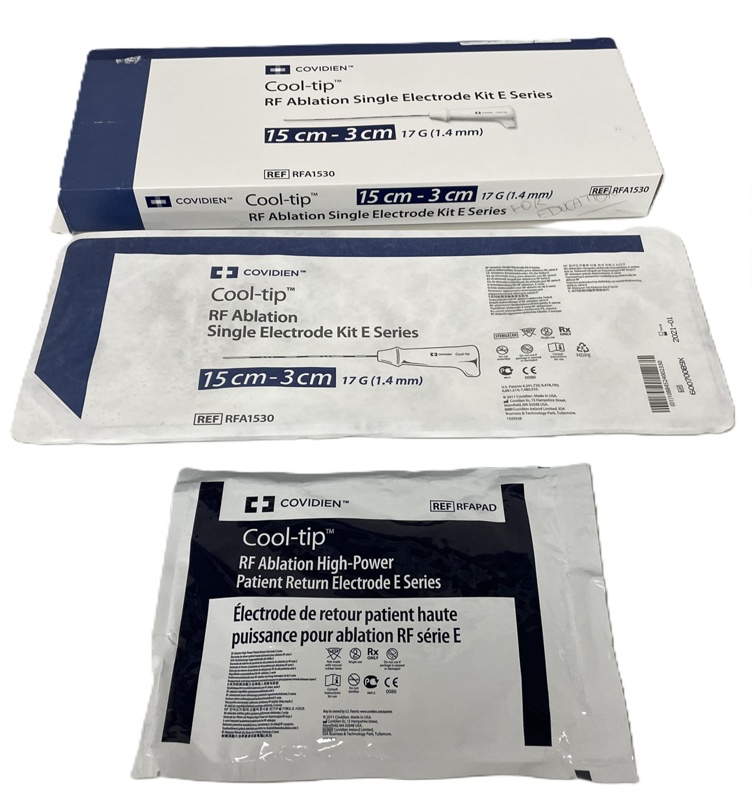 Instrument: RF Ablation Single Electrode Kit E Series; 2019; AR#18027 ...