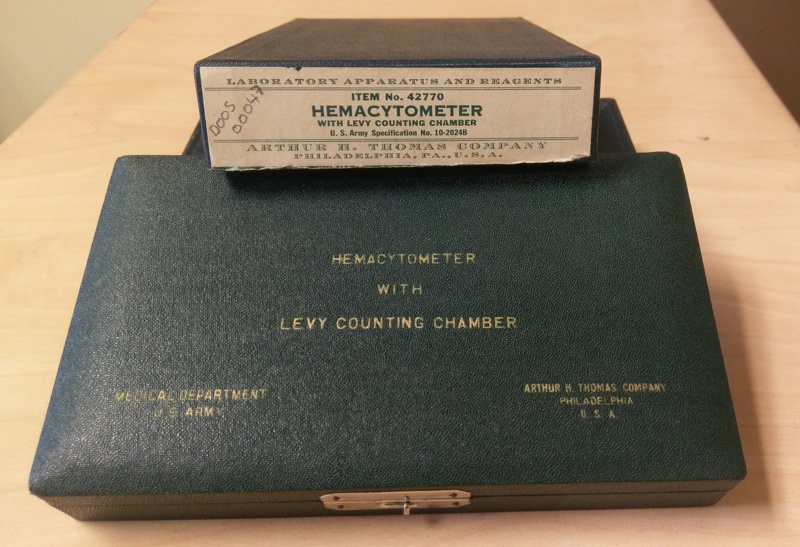 Instrument: Haemocytometer with Levy - Hausser Counting Chamber Set; Ca ...