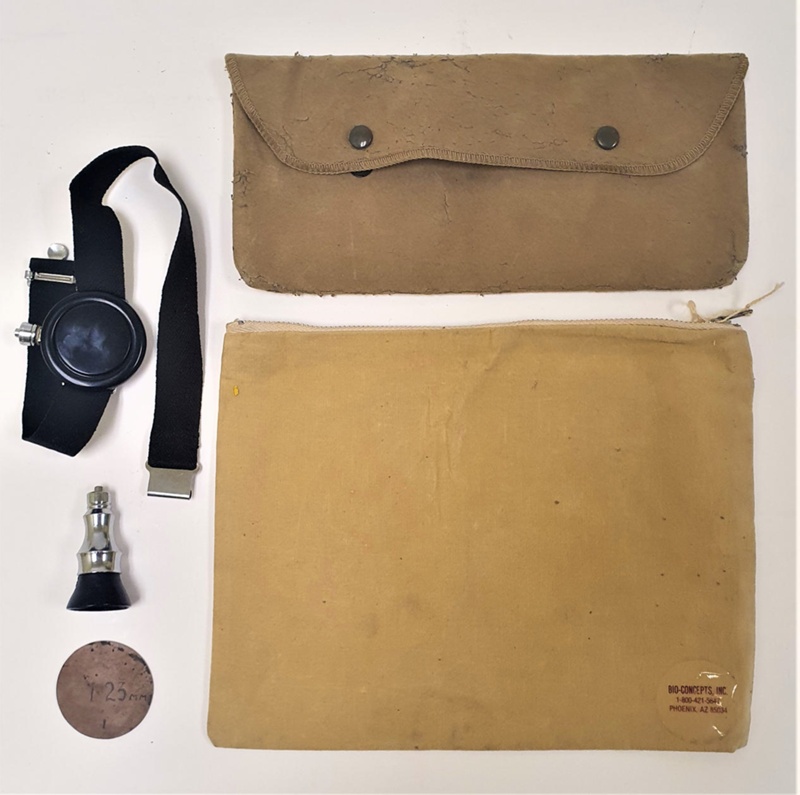 Equipment: Stethoscope Bell and Diaphragm; Ca 1940; AR#9452 | eHive