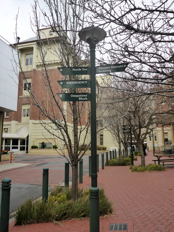 Exterior: Sign Post; 2017; AR#6411 | eHive